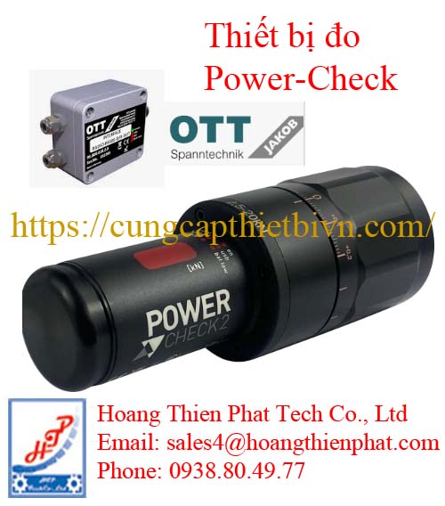 Thiết bị đo Power-Check – OTT Jakob - Sales4-0938.80.49.77